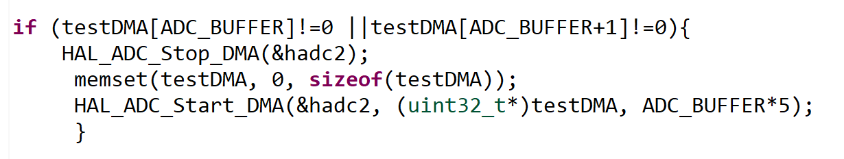 Solved: STM32H750 DMA ADC crush - STMicroelectronics Community