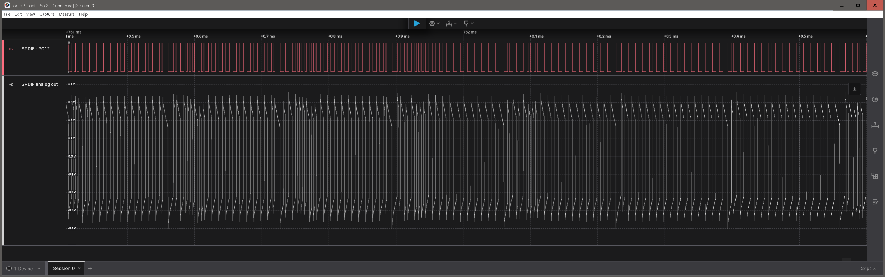 Solved: STM32U5xx: SPDIF out - how to configure? - STMicroelectronics Community