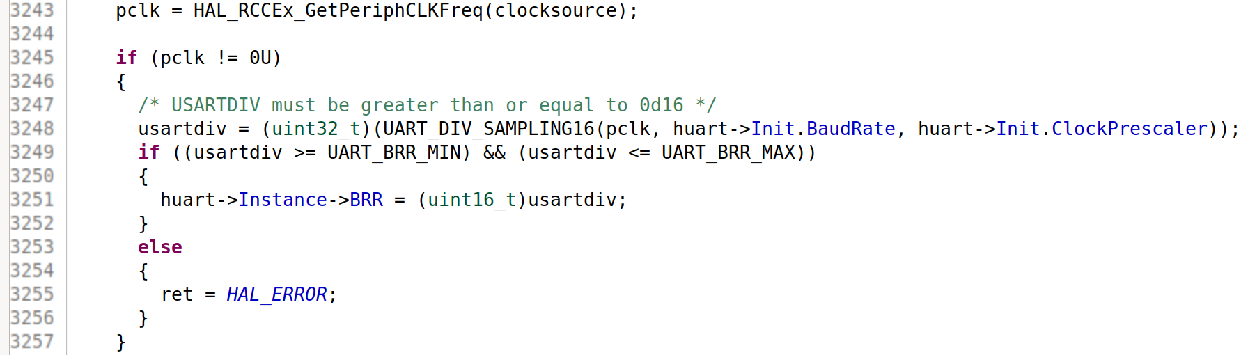 STM32H563 External loader: HAL_RCC_ClockConfig() f ...