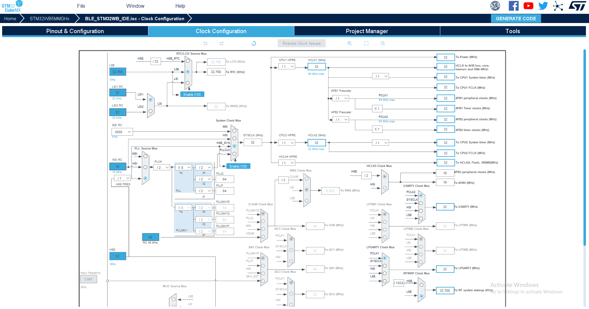 Issue On Bluetooth In Stm32wb5mm Stmicroelectronics Community