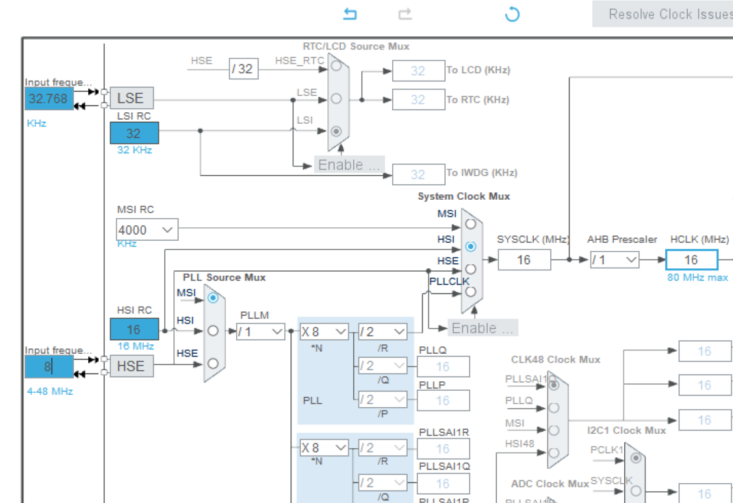 Solved: STM32L4A6 LSE can't be configured in Clock configu... - STMicroelectronics Community