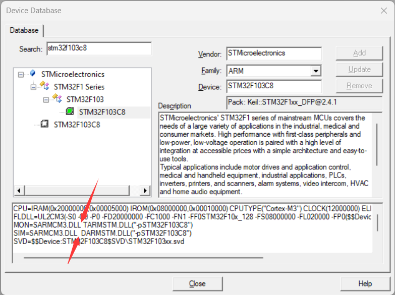 Stm32f1 Dfp Problem Stmicroelectronics Community