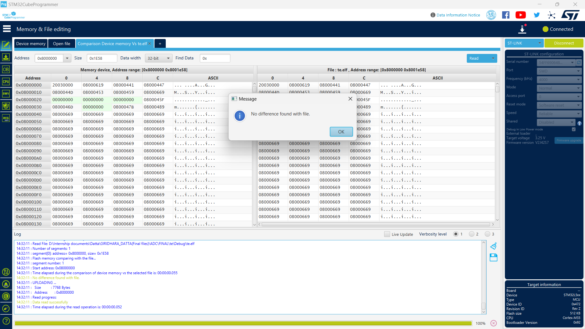Flash Memory Erasure Issue On Stm32 Mcu Stmicroelectronics Community