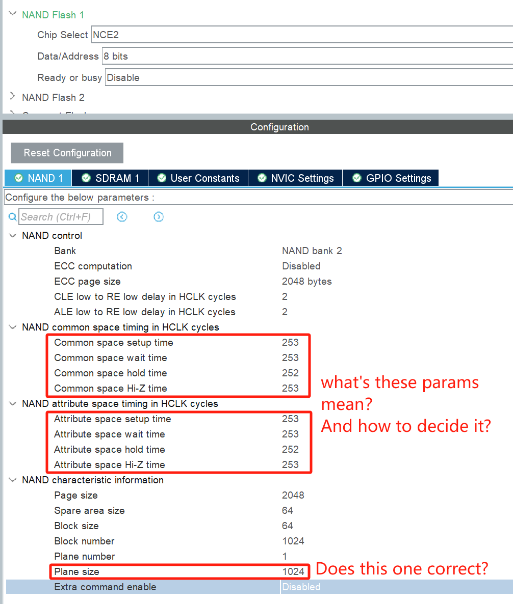 How To Calculate The Nand Flash Timing When I Conf Stmicroelectronics Community 8520