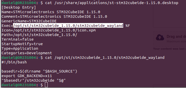 Stm32cubeide User Interface Freezing In Ubuntu 22 Stmicroelectronics Community