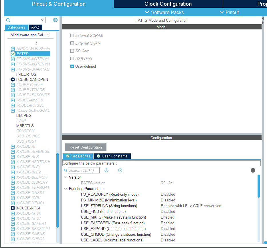 How To Make Sdmmc And Emmc Fatfs Work With Stm32h723 Stmicroelectronics Community