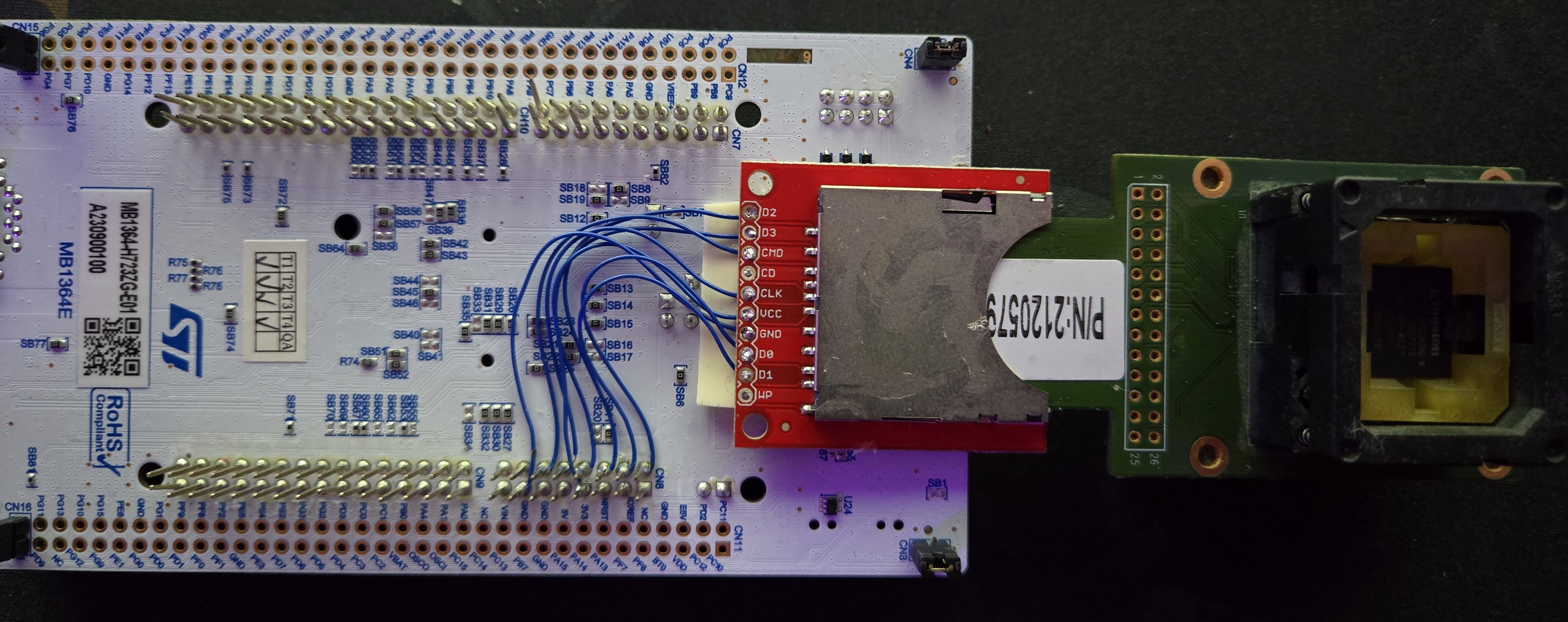 How To Make Sdmmc And Emmc Fatfs Work With Stm32h723 Stmicroelectronics Community
