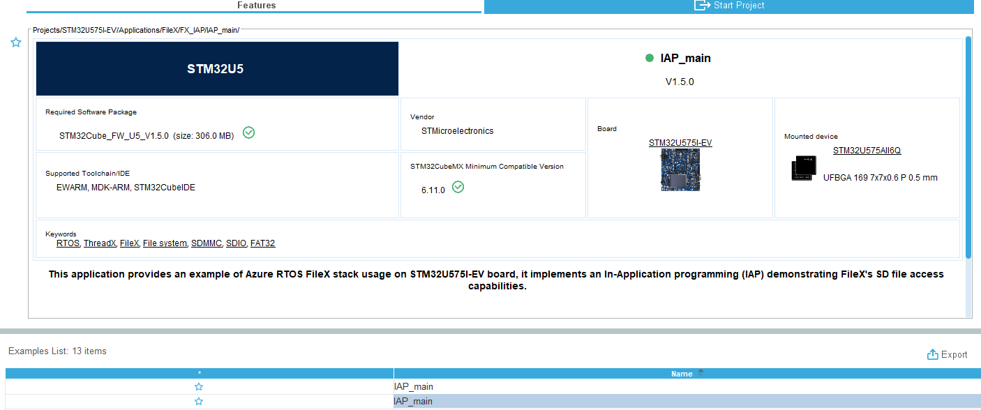 Stm32u5 Iapmain Example Not Working Stmicroelectronics Community 