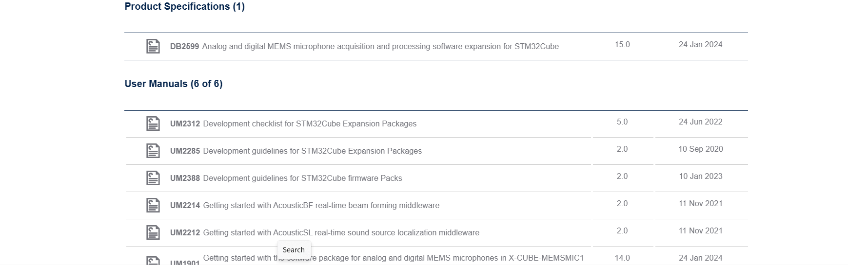 Mems microphone and stm32 f4 boards - STMicroelectronics Community