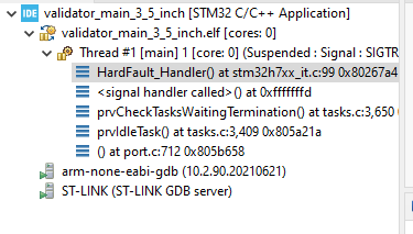 Infrequently getting UNALIGNED HardFault - STMicroelectronics Community