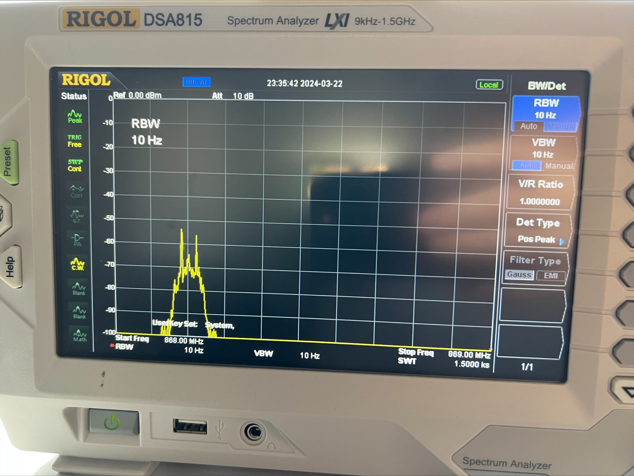 S2-LPQTR - Huge decrease in range when using wider... - STMicroelectronics Community