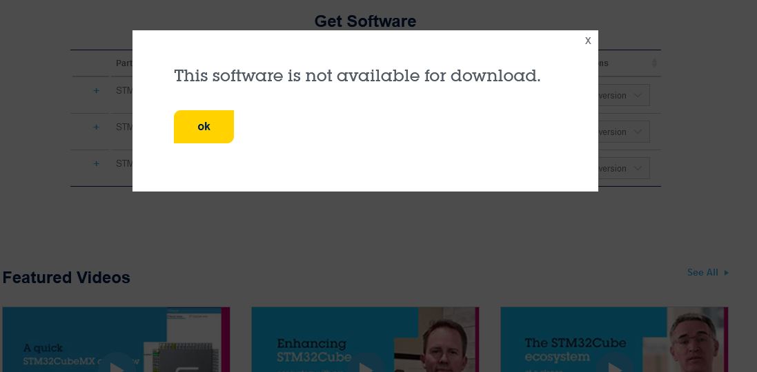 Problem Downloading Stm32cubemx Stmicroelectronics Community