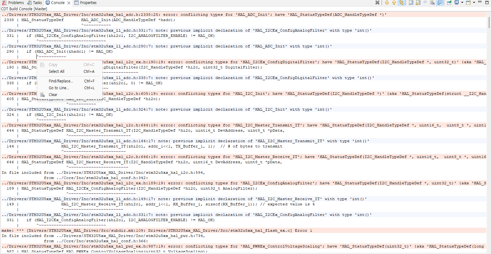 Solved Sudden Error Stmicroelectronics Community 8519