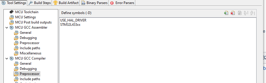 Solved: ELF file and converted BIN far too large - STMicroelectronics Community