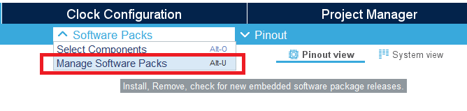 Solved: Manage embedded software selection not doing anyth... - Page 2 - STMicroelectronics ...