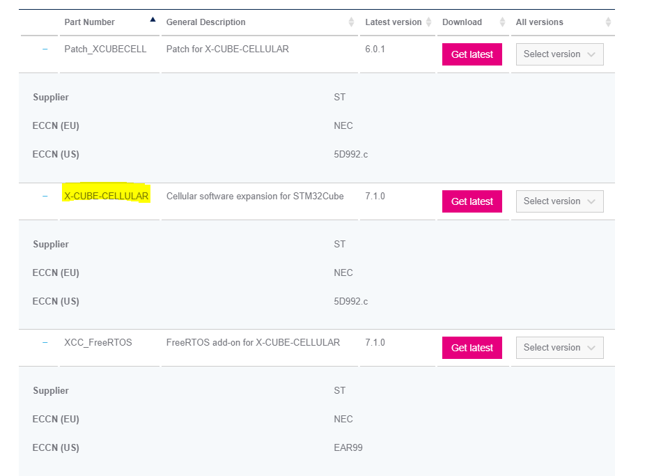 How to integreate X-CUBE-CELLULAR with NUCLEO-U5A5... - STMicroelectronics Community