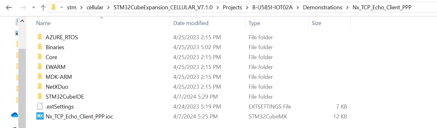 How to integreate X-CUBE-CELLULAR with NUCLEO-U5A5 ...