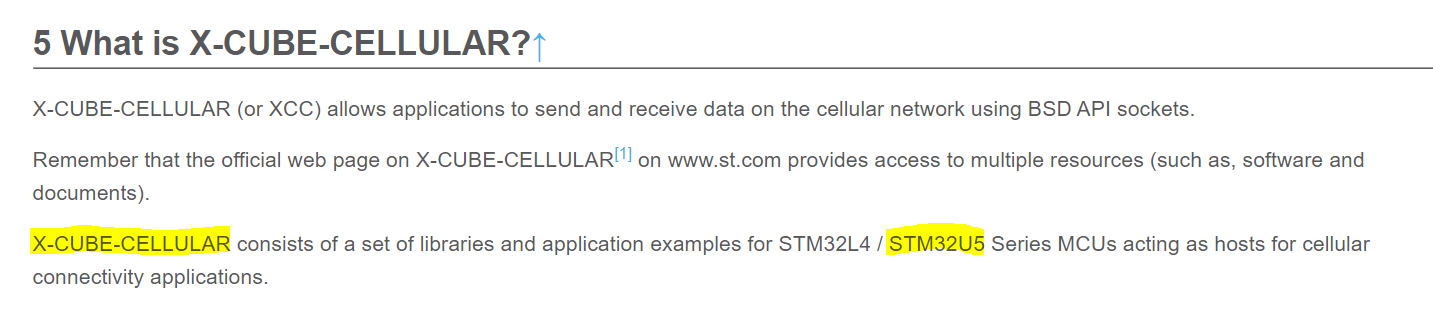 How to integreate X-CUBE-CELLULAR with NUCLEO-U5A5... - STMicroelectronics Community