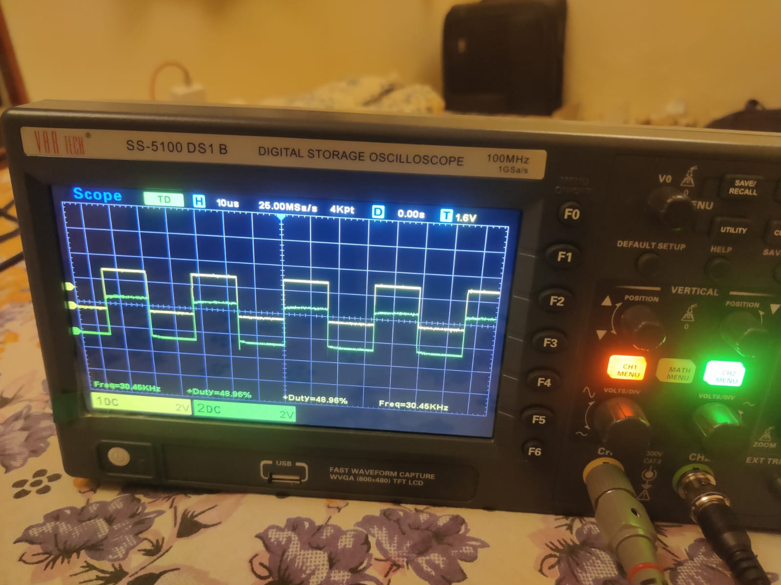 Change phase difference between two pwm signals du... - STMicroelectronics Community