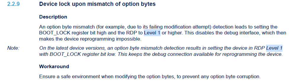 Solved: STM32G031C6 problems during production programming ...