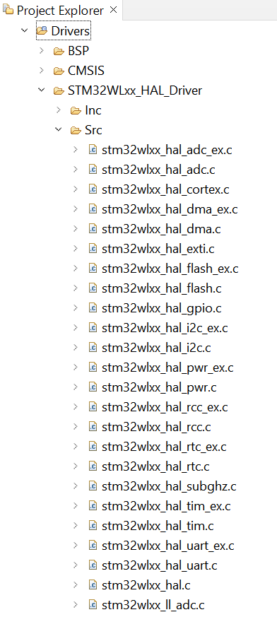Solved: How to check what version is STM32WLxx_HAL_Driver? - STMicroelectronics Community