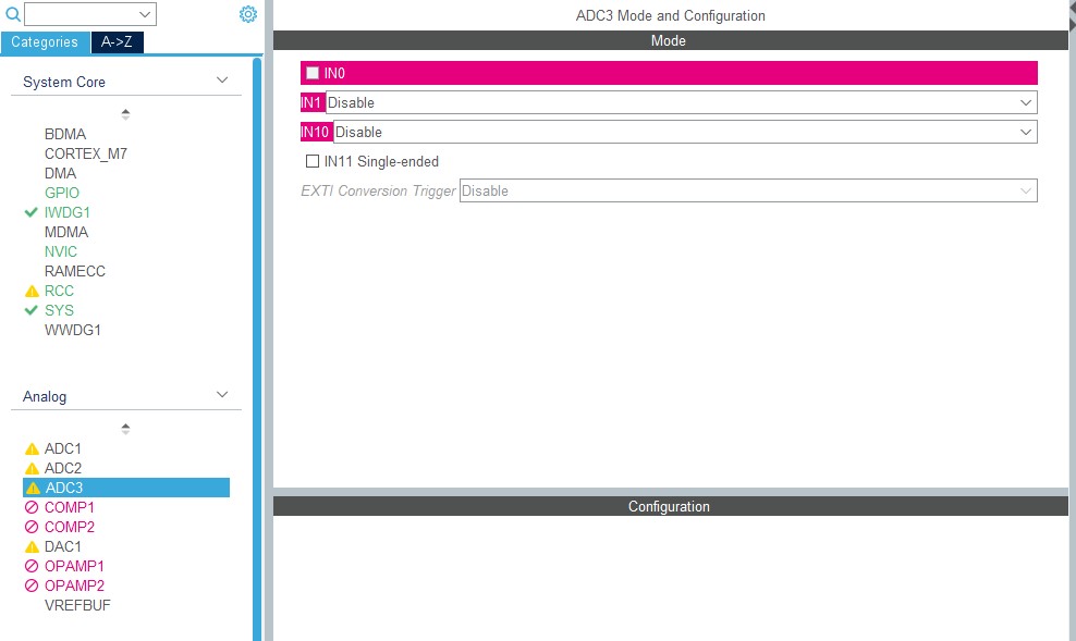 Solved Vbat Adc Setting Is Missing In The New Version Stmicroelectronics Community