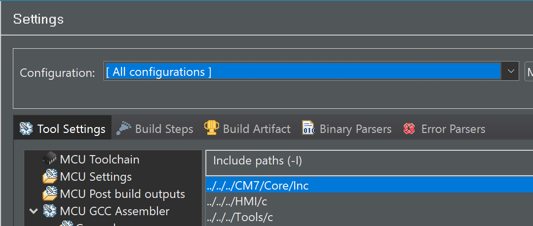How To Add Additional Header And Source Files To T Stmicroelectronics Community