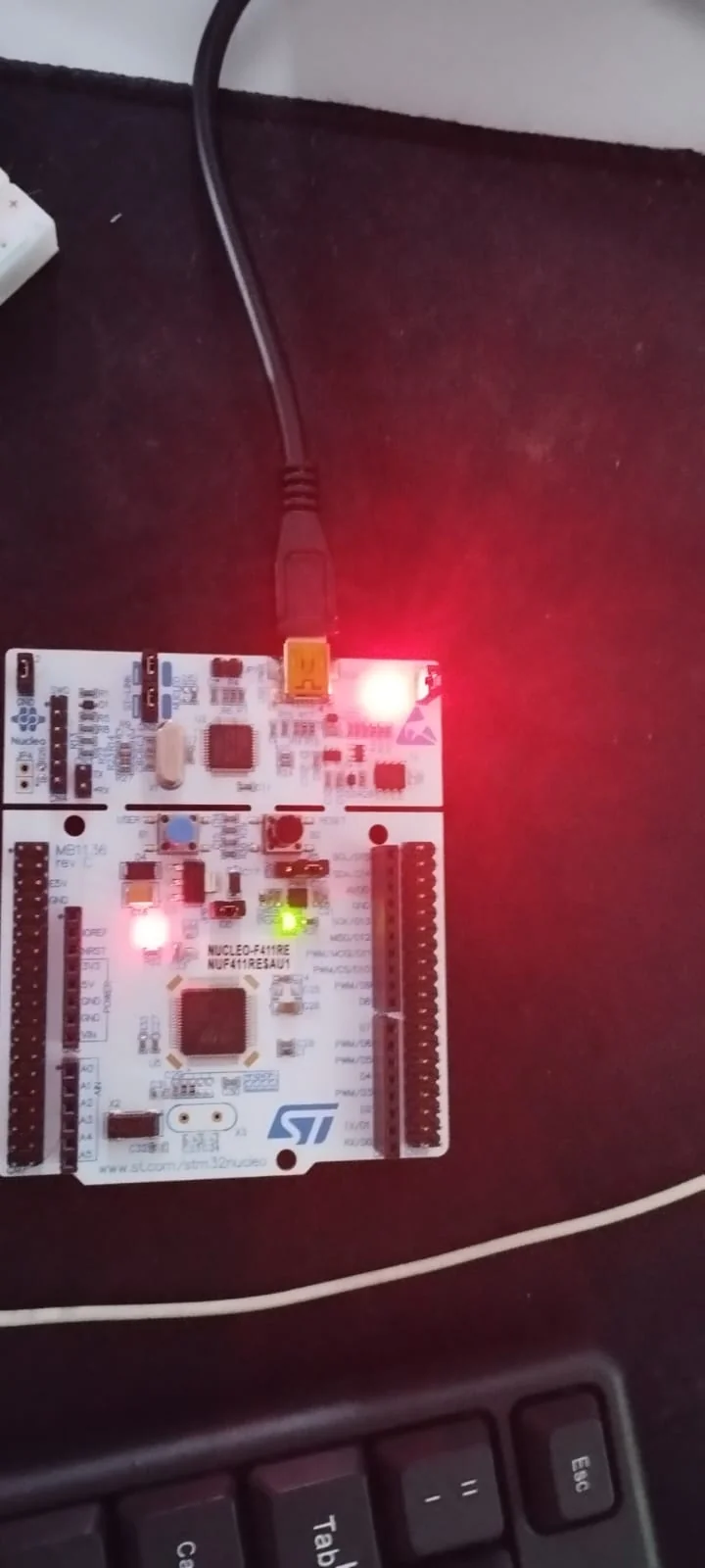 Nucleo F411RE - Can't connect - "No STM32 target ... - STMicroelectronics Community