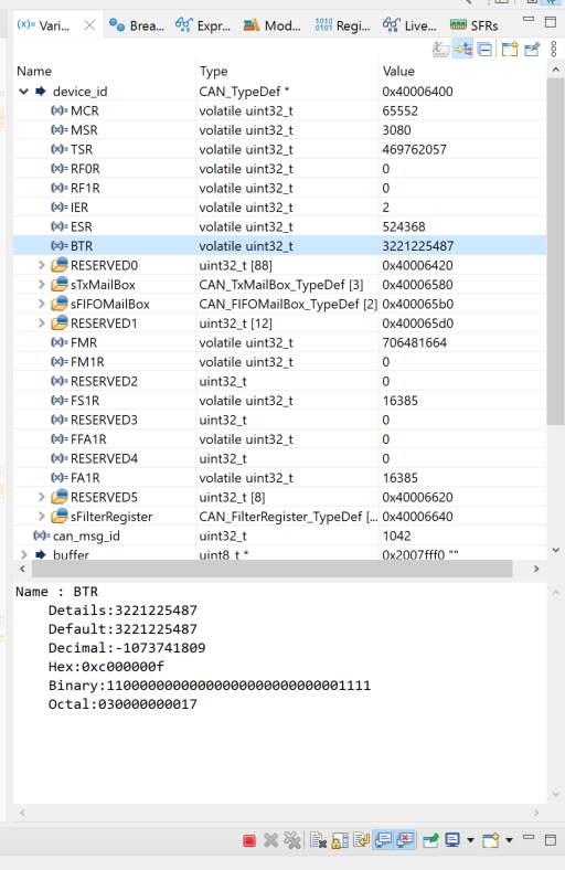 Solved Can And Usb On Stm32767zit6 Stmicroelectronics Community 