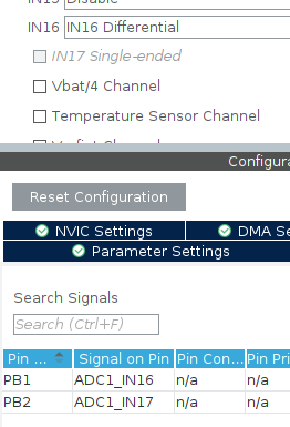 Solved: Cube MX having bug when setting up the ADC1 channe... - STMicroelectronics Community