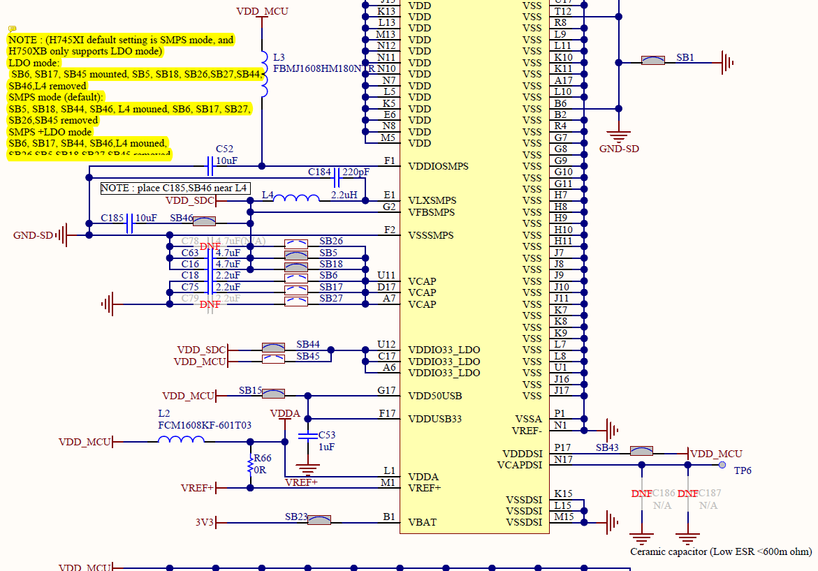 Solved: Ethernet don't work with VOS1or2 settings of STM32... - STMicroelectronics Community
