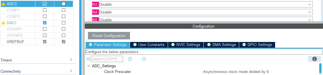 Solved: Code generation - ADC3 prescaler - STMicroelectronics Community