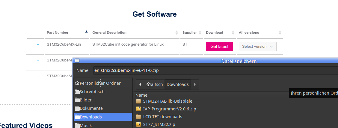 Solved: This Software is not availabale for download - STMicroelectronics Community