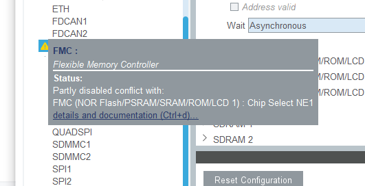 Solved Configuring External Sram For Stm32h743 Using Cube 0603