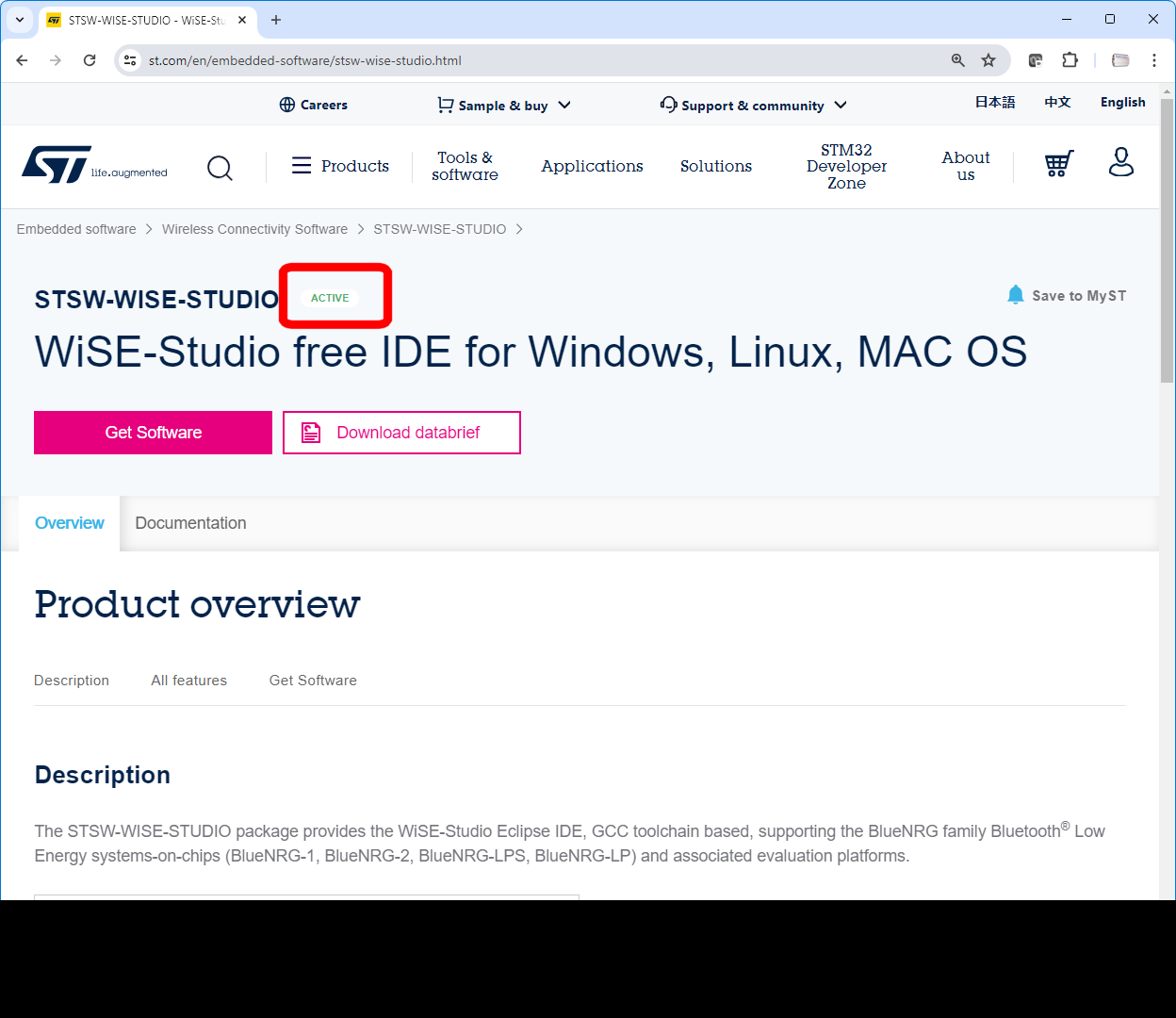 Solved: STEVAL-IDB008V1M - ST-Link-V2 debug with Atollic T... - STMicroelectronics Community