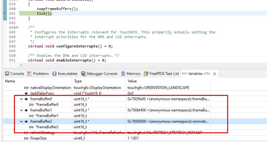Solved: HAL.tick() stops debug - STMicroelectronics Community