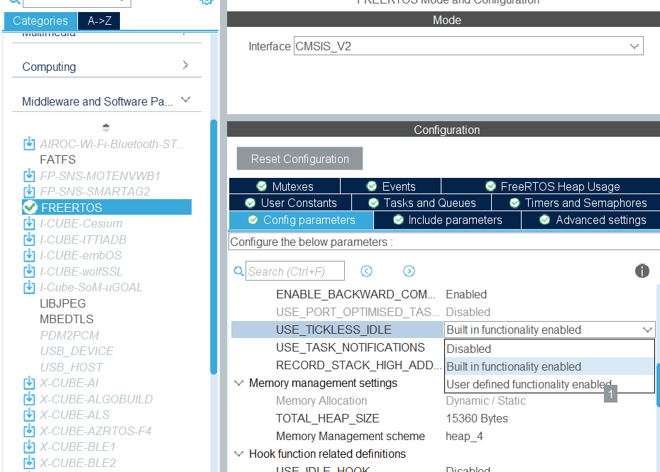 Solved Rtos Sleep Mode Is There Aany Way To Use Sleep M Stmicroelectronics Community