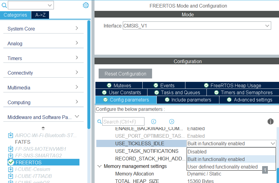 Solved Rtos Sleep Mode Is There Aany Way To Use Sleep M Stmicroelectronics Community
