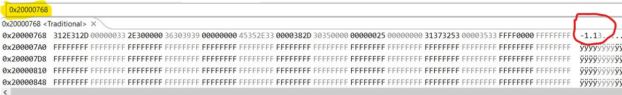 storing string's on flash - STMicroelectronics Community