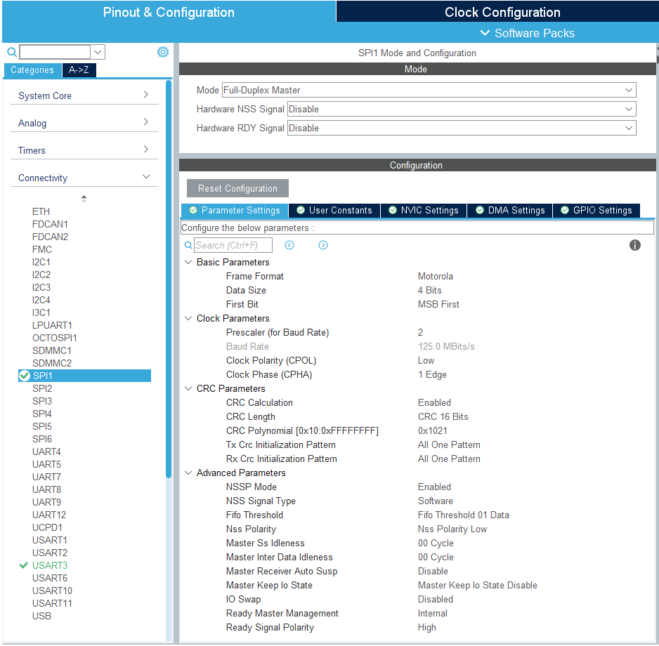 Solved Incorrect Crc Value From Software And Harware Spi Stmicroelectronics Community