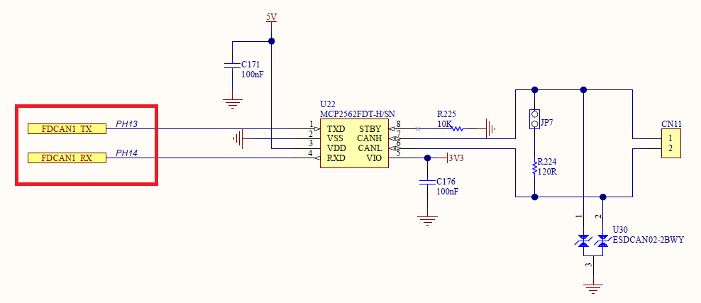 Solved Stm32h750xbhx Canfd Callback Problem Stmicroelectronics Community