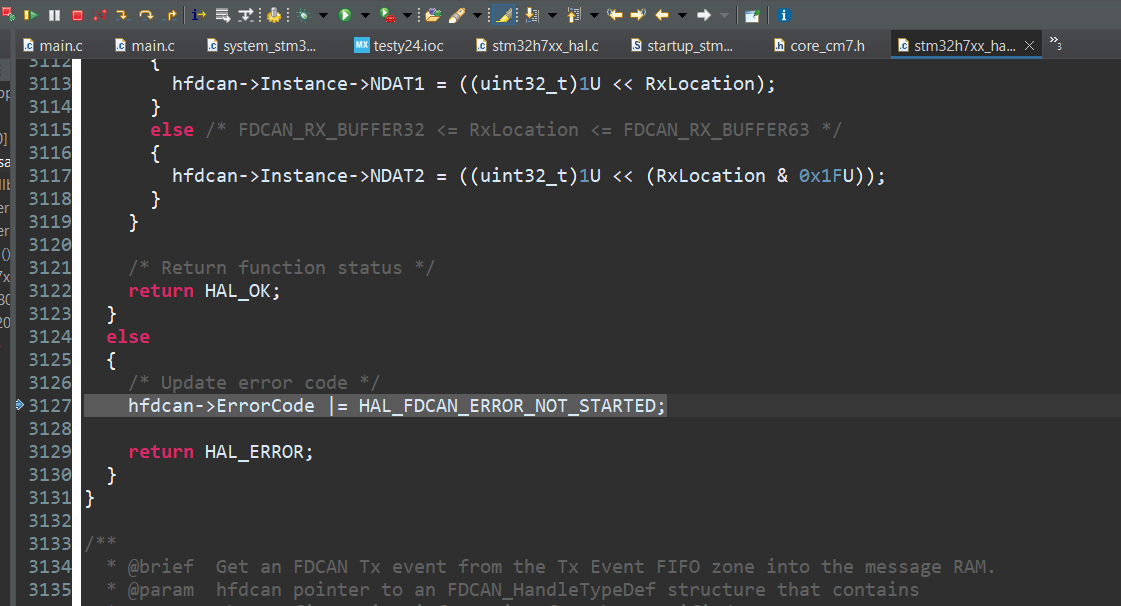 Stm32h750xbhx Canfd Callback Problem Page 2 Stmicroelectronics Community