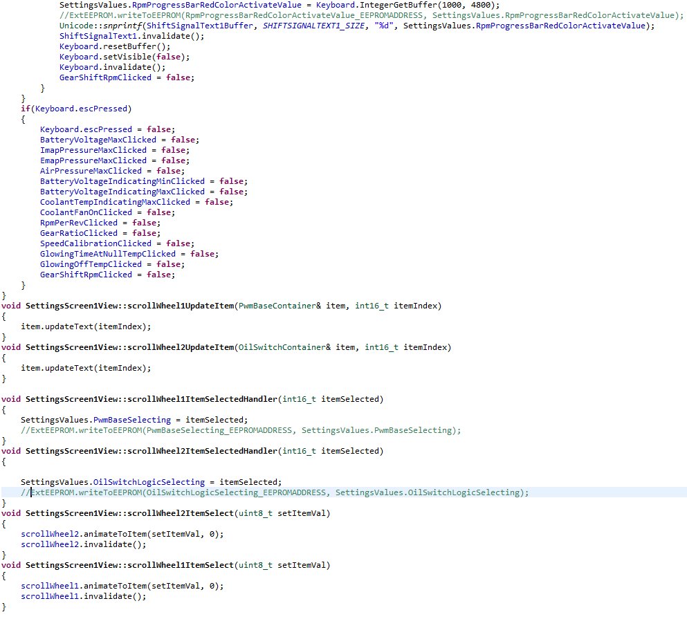 Solved Weird Causes With My Touchgfx Project Stmicroelectronics Community
