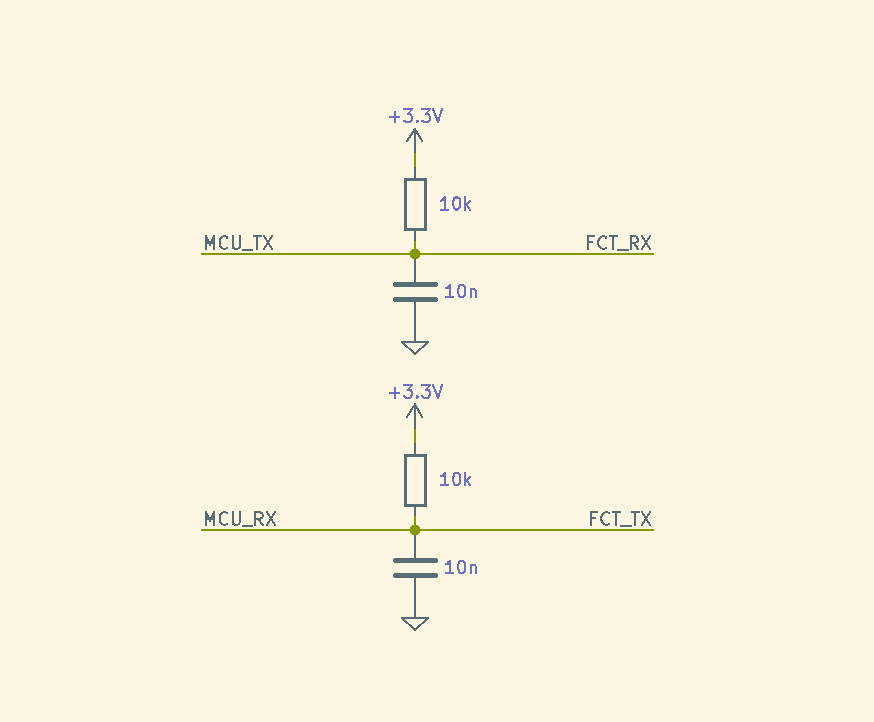 Could Uart Function On Lines With 10nf Capacitance Stmicroelectronics Community