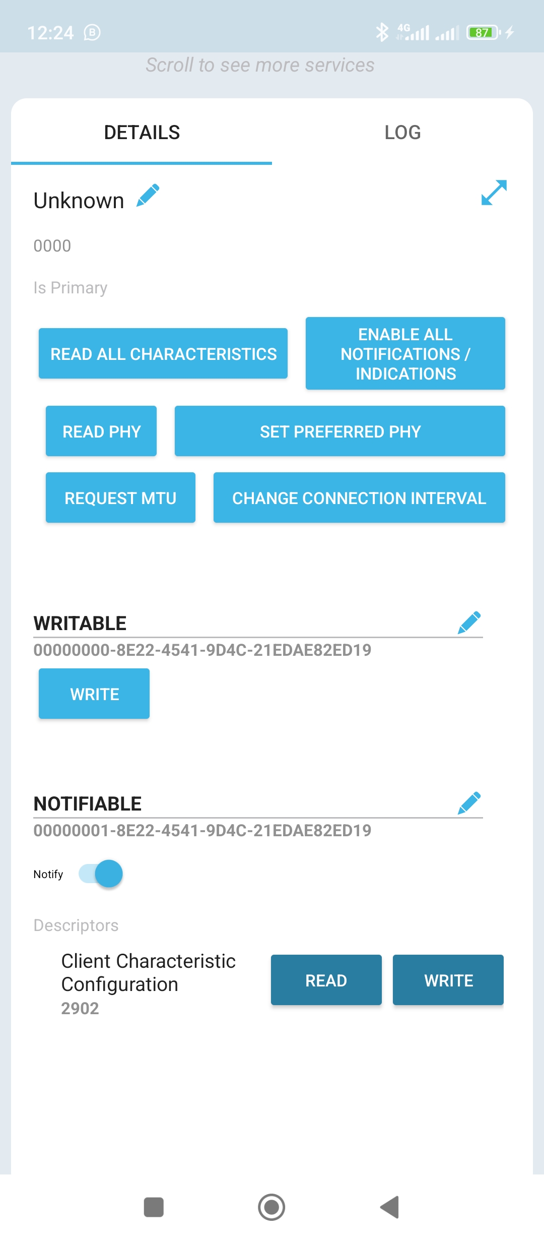 Solved Stm32wb55 Sending Notification To Phone Stmicroelectronics