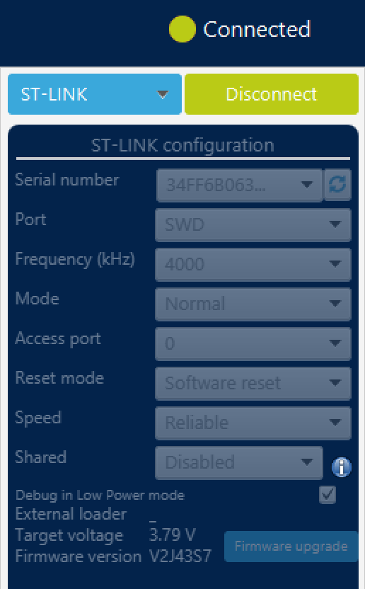Solved Stm32cubeprogrammer Error No Stm32 Target Found Stmicroelectronics Community 3338