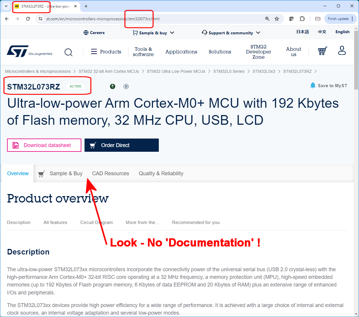 Solved: stm32l073rz nucleo board - STMicroelectronics Community