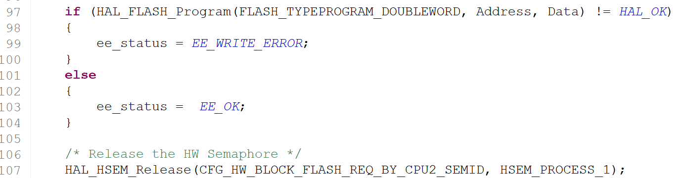 X Cube Eeprom Function Eeinit Returns Eeok When Stmicroelectronics Community 2204