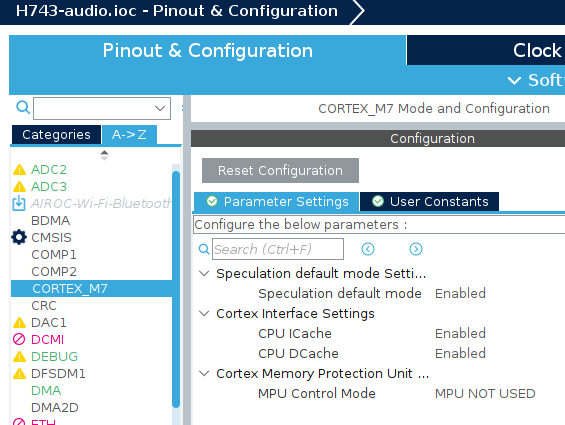 Solved Mpu Config Void Instead Of Mx Gpio Init Void Stmicroelectronics Community
