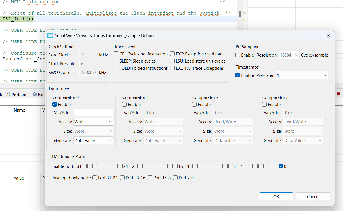 Solved: I cant see the trace in STM32 - STMicroelectronics Community
